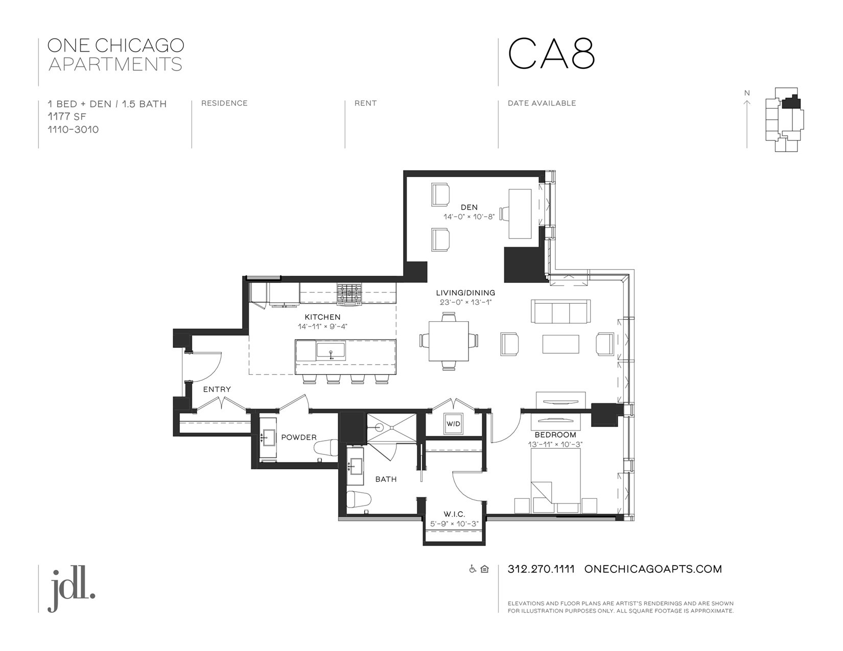One Chicago Apartments for Rent - Chicago | Domu
