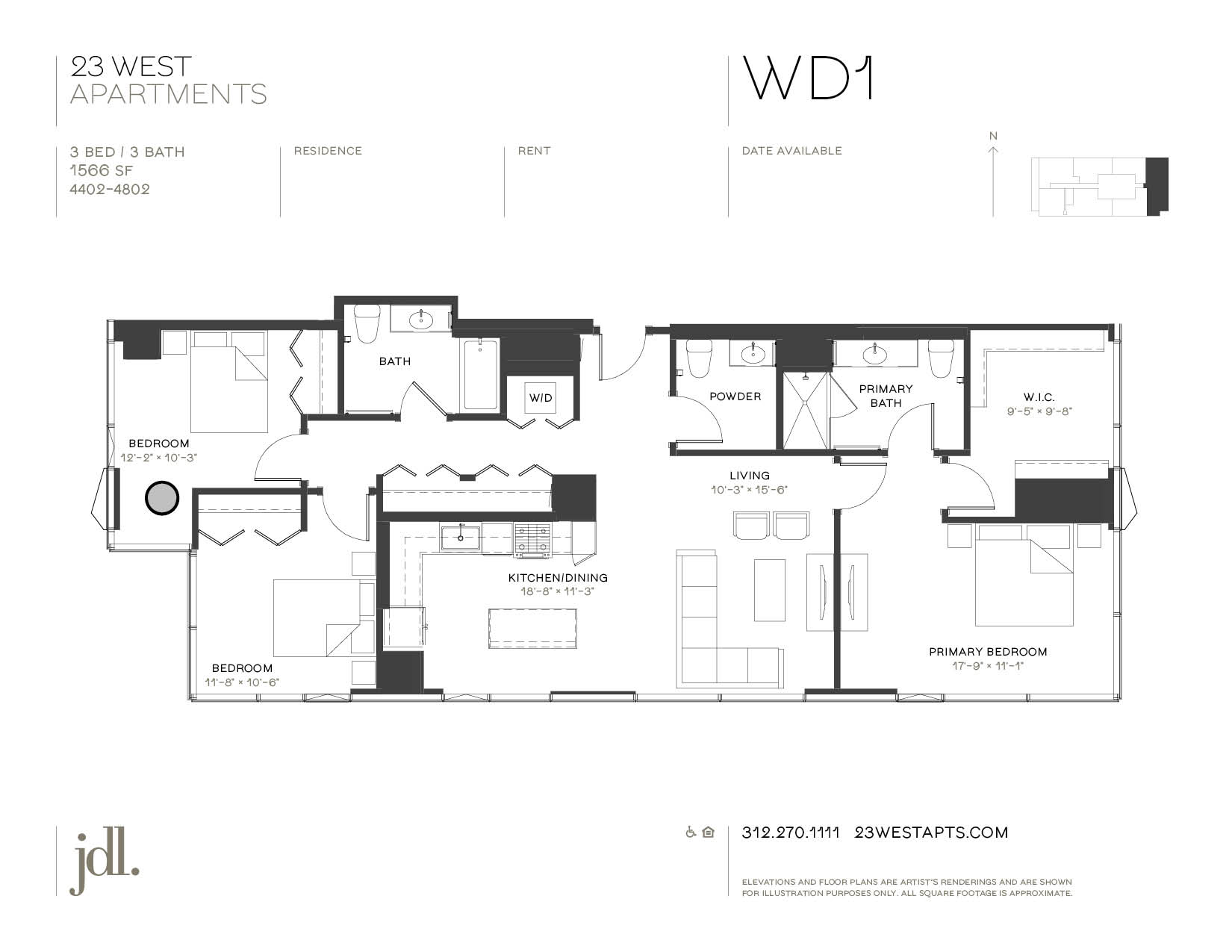 One Chicago Apartments for Rent - Chicago | Domu